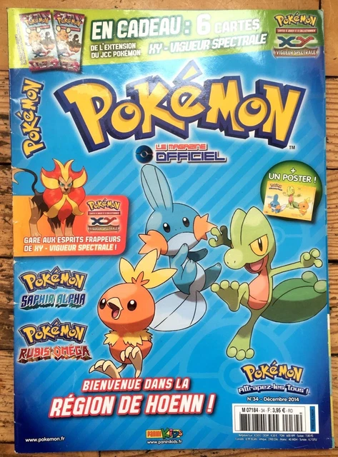LE MAGAZINE OFFICIEL - Pokémon - Numéro 34 Décembre 2014 N°34 Version ...
