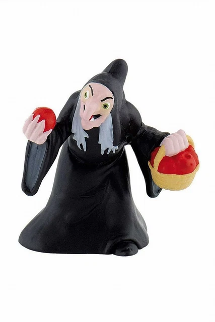 BULLYLAND- DISNEY PRINCESS 12485-Figura di Gioco Walt Biancaneve Strega ...