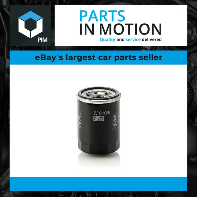 OIL FILTER FITS HONDA CIVIC SHUTTLE 1.4 1.5 1.6 88 to 95 Mann ...