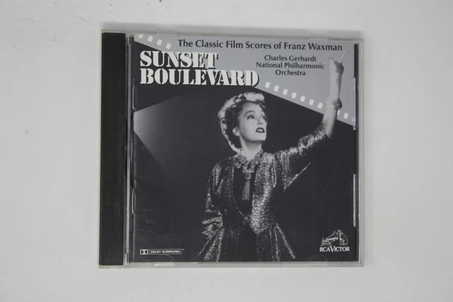 SUNSET BOULEVARD CLASSIC Film Scores of Franz Waxman CD Rca Victor $12. ...