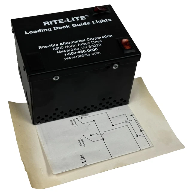 NEW RITE-HITE LOADING Dock Guide Lights Controller Rite-Lite £371.30 ...