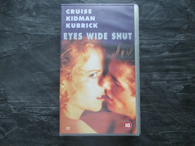 EYES WIDE SHUT Vhs Original Warner Vhs Video Not Big Box Vhs Ex Rental ...