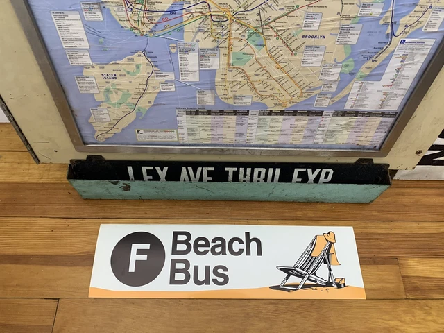 F LINE BEACH Ny Nyc Bus Rockaway Jacob Riis Park Fort Tilden Train ...