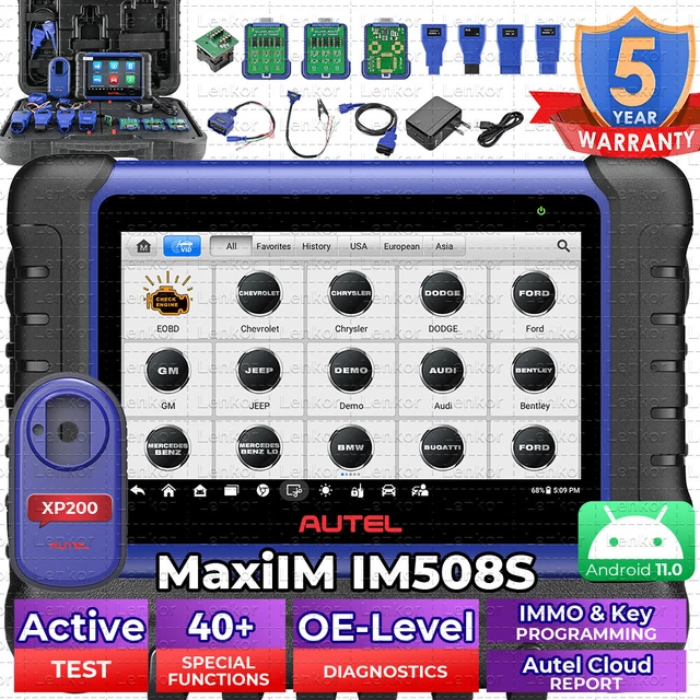 2025 AUTEL MAXIIM IM508S IMMO Key Programming Tool All System ...