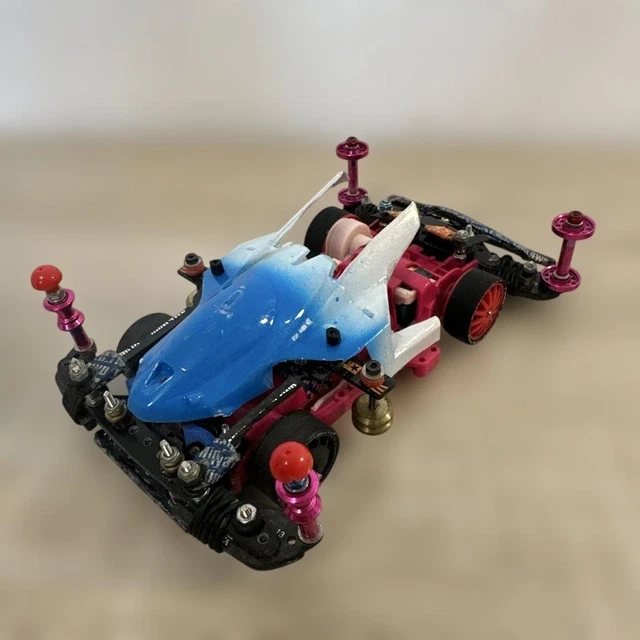 MINI 4WD THUNDER Shot AR Chassis Power Dash Motor Super Hard Tires New ...