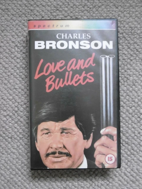 SPECTRUM UK RELEASE VHS LOVE AND BULLETS(1979) BRONSON thriller HOUSTON ...