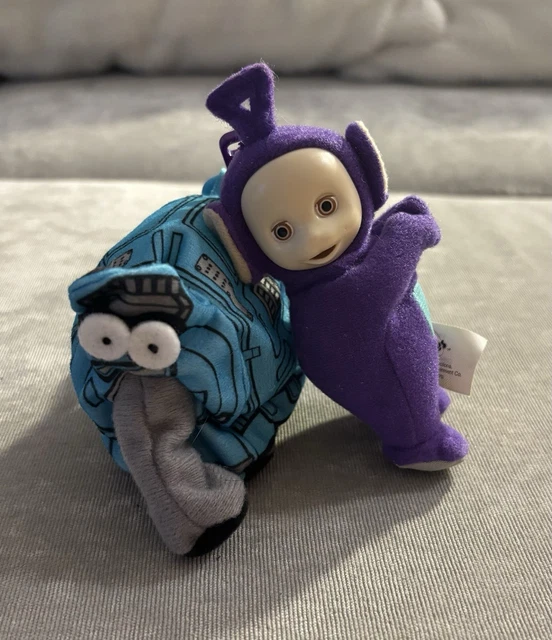 TELETUBBIES TINKY WINKY & Noo-Noo Backpack Keychains Lot Of Two 1999 ...