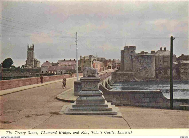 IRELAND - LIMERICK - Limerick City - The Treaty Stone - Thomond Bridge ...
