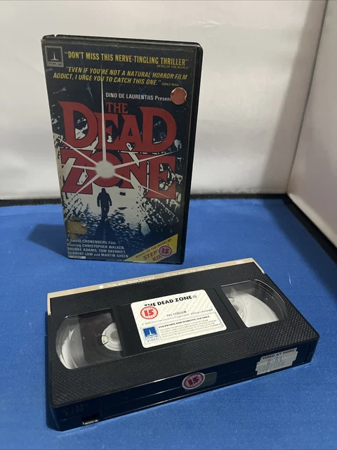 THE DEAD ZONE (Small Box THORN EMI VHS Video) DAVID CRONENBERG PRE CERT ...