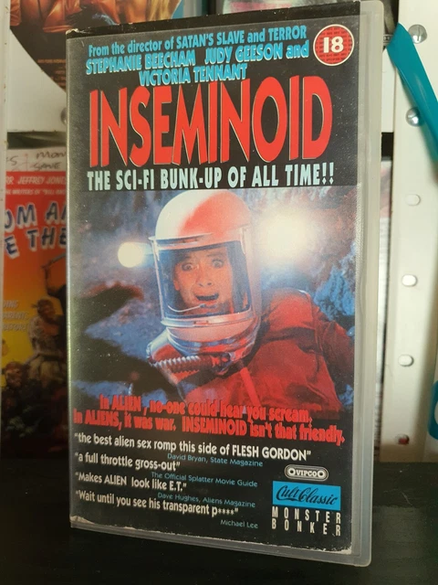 EX RENTAL HORROR vhs INSEMINOID £10.00 - PicClick UK