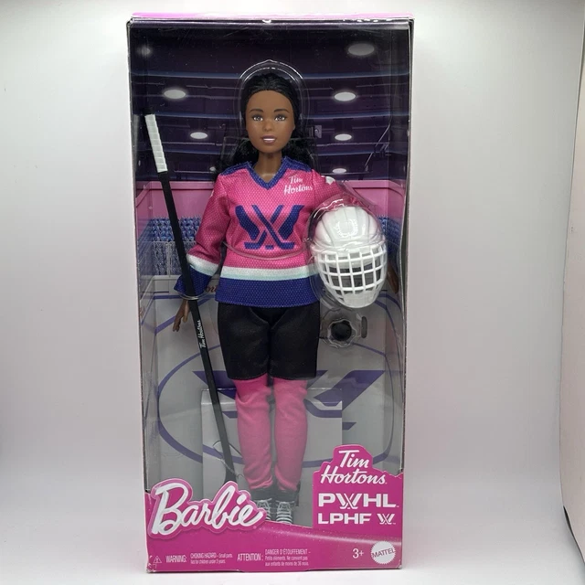 *NEW* MATTEL BARBIE Tim Hortons PWHL Doll 2025 Limited Edition - Some ...