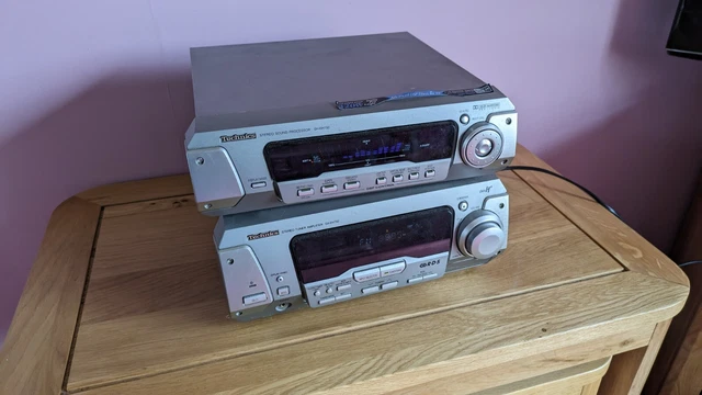 TECHNICS SA-EH790 TUNER Amplifier & SH-EH790 Stereo Sound Processor £40 ...