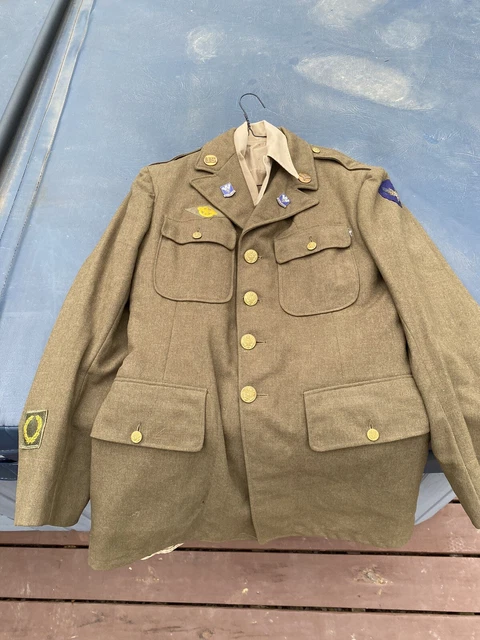 WW2 US ARMY air corps uniform, tunic, shirt, pants £337.04 - PicClick UK