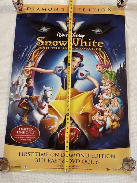 SNOW WHITE AND the Seven Dwarfs Diamond Edition DVD Release Poster ...
