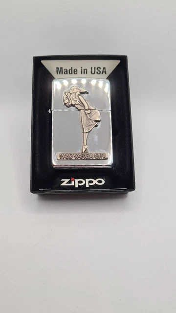 ZIPPO FEUERZEUG ORIGINAL Varga Girl 1935 EUR 36,07 - PicClick DE