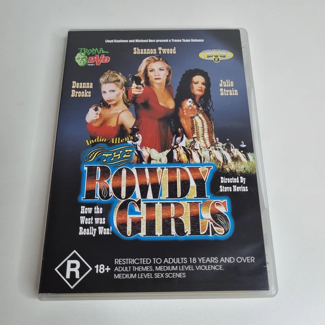 THE ROWDY GIRLS DVD (2000) Shannon Tweed Julie Strain Region 4 Troma ...