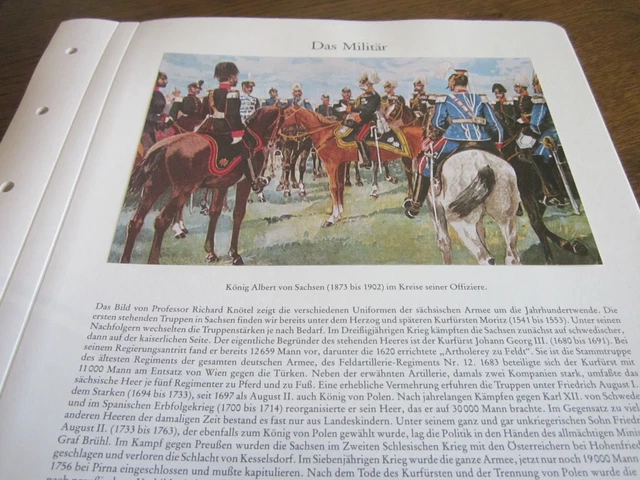 DEUTSCHES MILITÄR ARCHIV 1 Das Militär 1022 König Albert von Sachsen ...