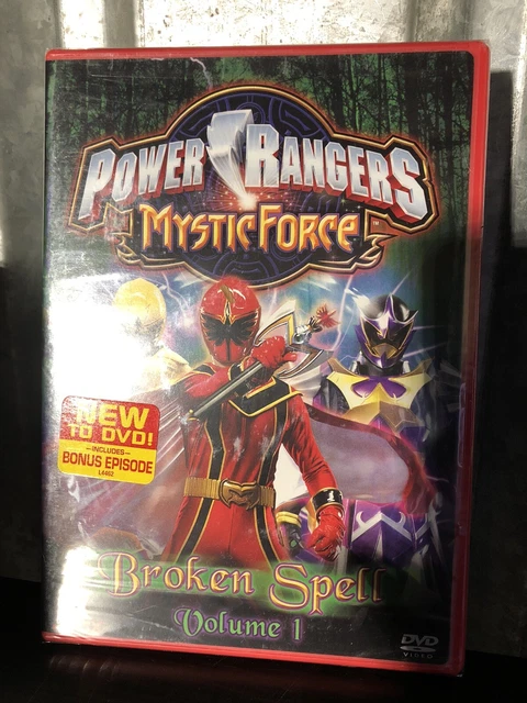 POWER RANGERS MYSTIC Force: Broken Spell - Vol. 1 (DVD, 2006) Jetix £6. ...