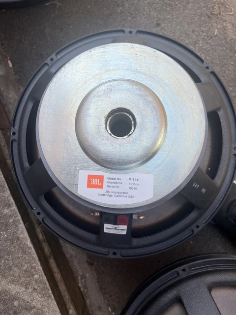 JBL M151 8OHM 15 Inch Inch Speaker £180.00 - PicClick UK