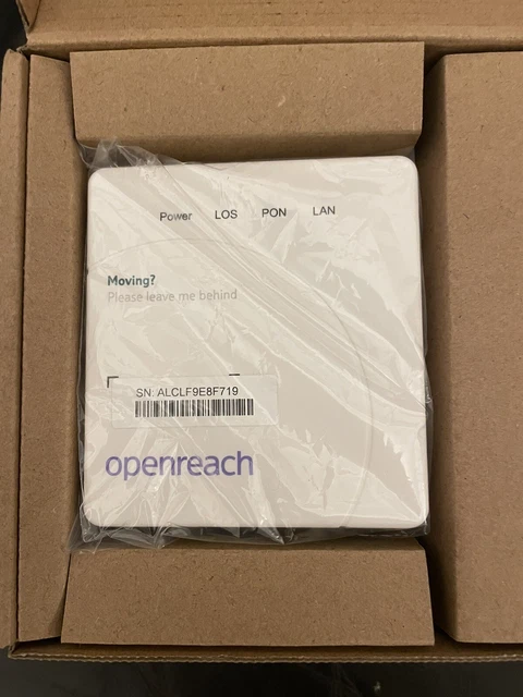 NOKIA-ONT G-010G-R OPENREACH Optical Fibre GPON Terminal BNIB £10.00 ...