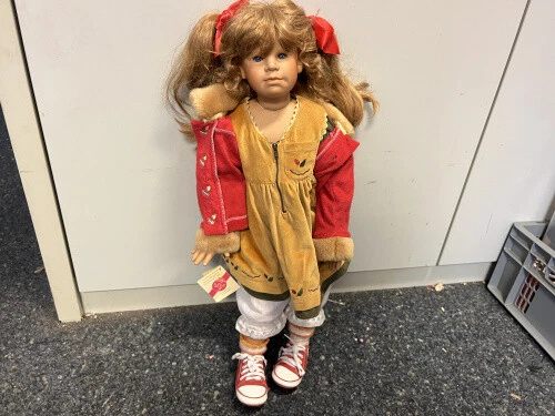 POUPON DE COLLECTION Porcelaine Poupée 65 CM EUR 62,24 - PicClick FR