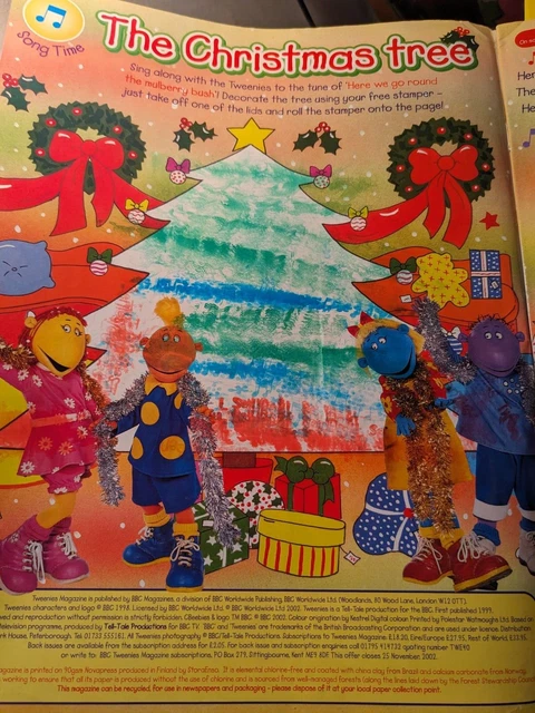 3 KIDS MAGAZINES: BBC CBeebies Tweenies 2001, 2002 £15.00 - PicClick UK