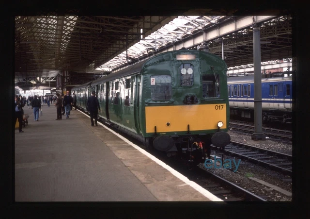 ORIGINAL 35MM SLIDE- Class 306 AC EMU '017' at Rugby on 12.5.90. £5.56 ...