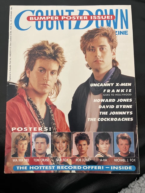 COUNTDOWN MAGAZINE POSTER Edition 1986 Uncanny X-Men plus Posters $9.99 ...