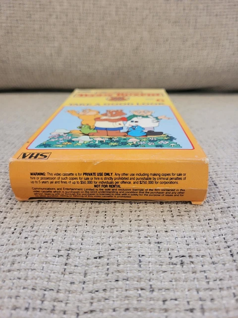 RARE EDITION ADVENTURES Of Teddy Ruxpin Take A Good Look VHS 1987 Video ...