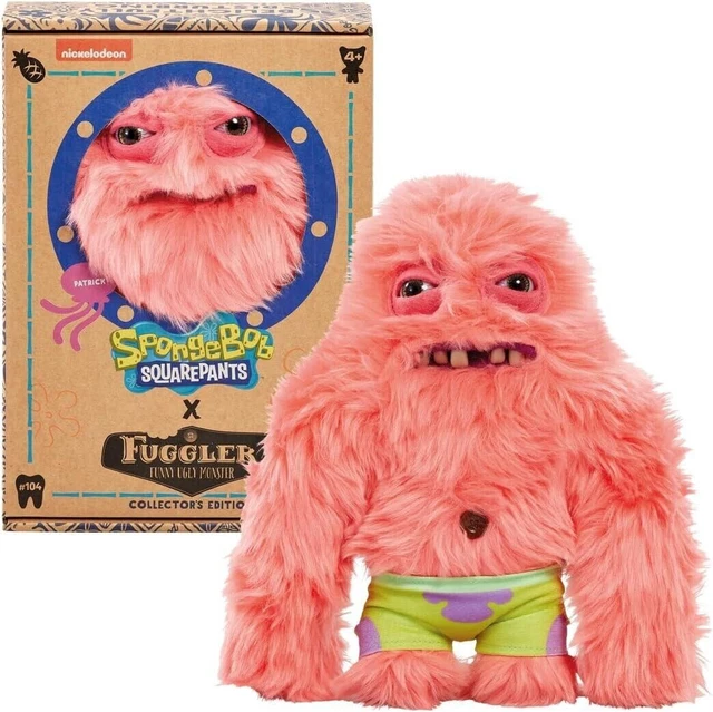 FUGGLER SPONGEBOB SQUAREPANTS Patrick Star Soft Plush Children Toy New ...