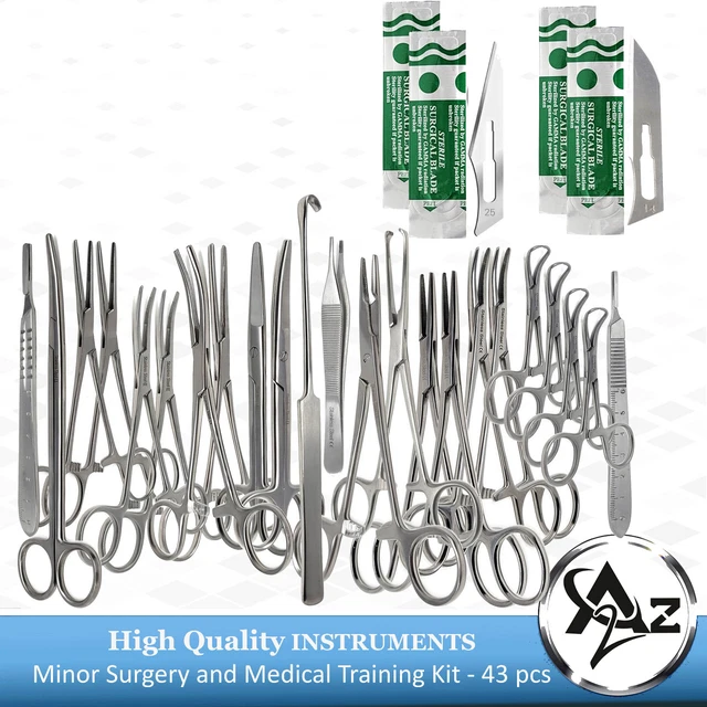 NEW MINOR SURGERY Suture First Aid Kit, Medical VET Trauma Survival ...