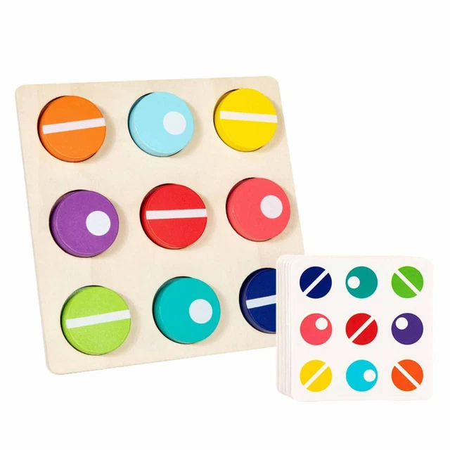 JEU SENSORIEL EN bois, cadeau d'éveil et de logique, jeu EUR 16,43 ...