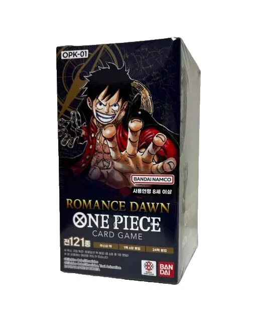 ONE PIECE TCG OPK1 OPK-01 Box Display Romance Dawn KOREAN Coreano (OP01) EUR 74,99 - PicClick IT