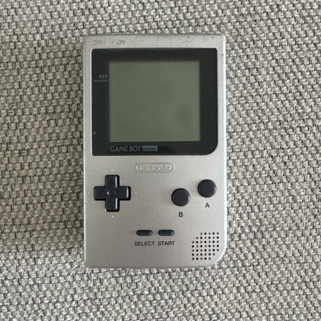 NINTENDO GAMEBOY POCKET Console Silver MGB-001 £36.07 - PicClick UK