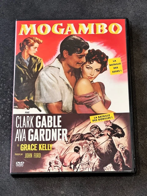 MOGAMBO DVD CLARK Gable Ava Gardner Grace Kelly John Ford 1953 Vf EUR ...
