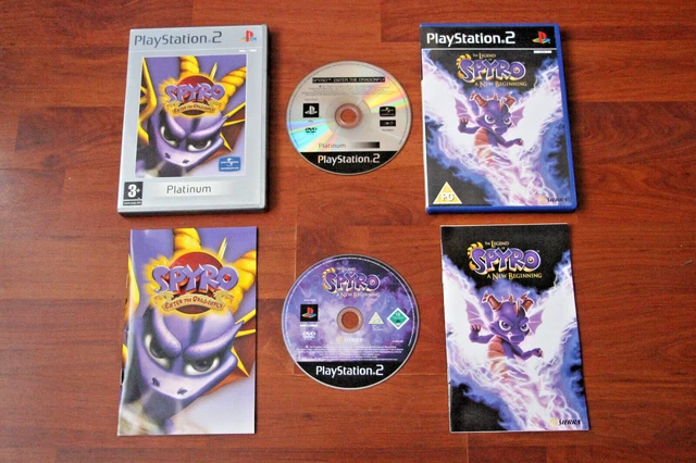 SPYRO ENTER THE Dragonfly & The Legend Of Spyro For The Playstation 2 ...