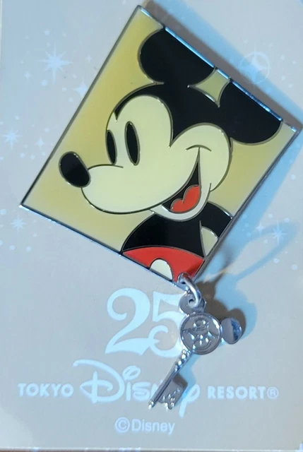DISNEY TDR TDS 25th Anniversary Character Sketch Series Mickey Dangle ...