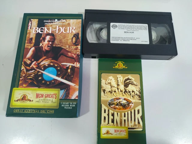 BEN-HUR CHARLTON HESTON Special Edition Diptych - VHS Tape Spanish £30. ...