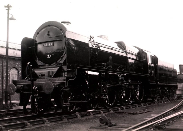 LMS 6141 4-6-0 locomotive steam train Railway RPPC postcard vintage #84 £6.99 - PicClick UK