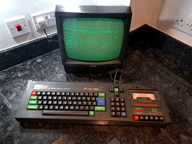 AMSTRAD CPC464 64K Personal Computer With Monitor Tested & Working £125 ...