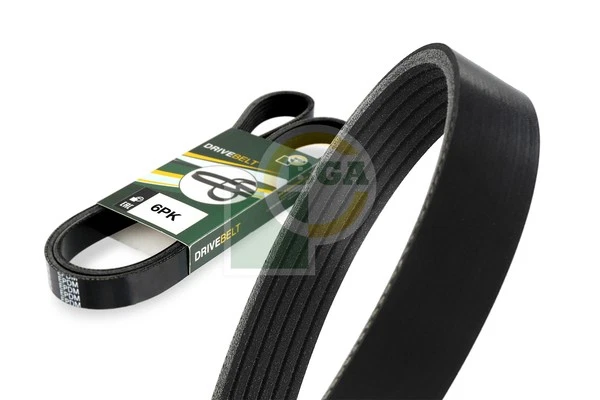 6 RIB MULTI V Drive Belt 6PK2210 BGA 074260849AE 2D0260849 53032037 ...