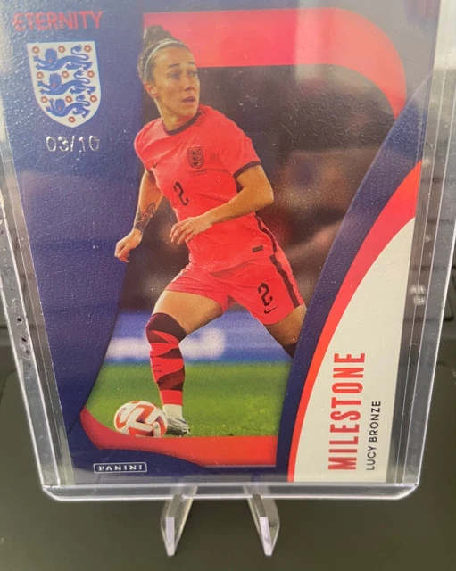 2024/25 PANINI ETERNITY Lionesses Official Card Lucy Bronze Milestone ...