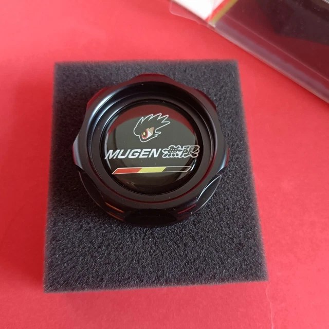 BLACK JDM MUGEN ENGINE OIL FILLER CAP for CIVIC ACCORD RSX K20A S2000 ...