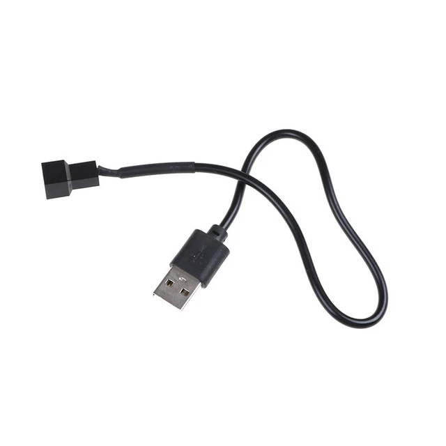 USB 2.0 A Male To 3-Pin/4-Pin Connector Adapter Cable For 5V Computer ...
