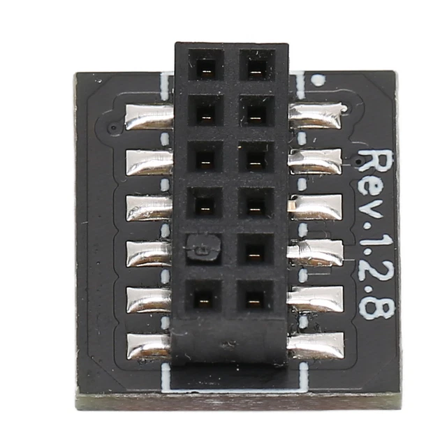 TPM 2.0 MODULE For MSI 12Pin SPI TPM2.0 Safe Stable Performance Durable ...