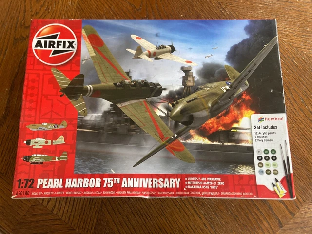 AIRFIX A50180 PEARL Harbor 75th Anniversary Model Kit 1:72 Scale £24.64 ...