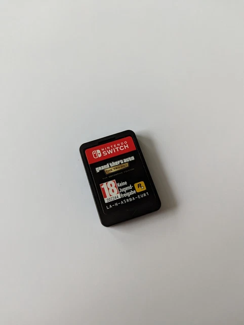 GRAND THEFT AUTO Trilogy The Definitive Edition Nintendo Switch PAL ...