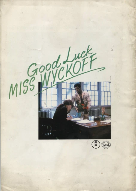 Good Luck Miss Wyckoff Original 1979 Japanese Programme Anne