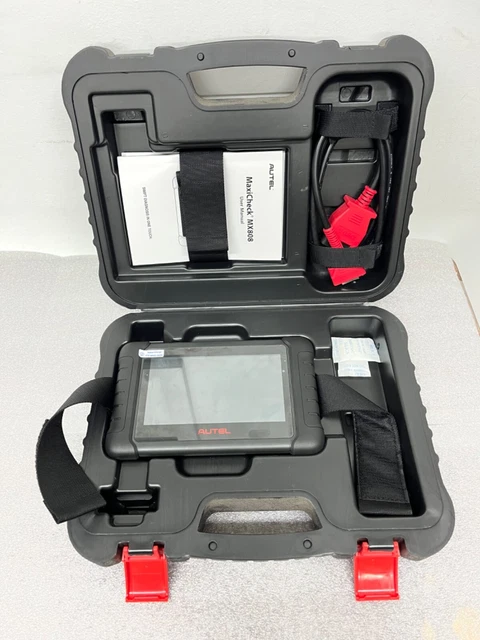 AUTEL MAXICHECK MX808 OBD2 All System Car Diagnostic Scanner With Case ...
