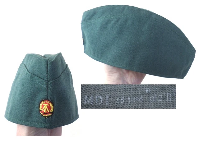 DDR POLIZEI UNIFORM - Schiffchen Mütze 1976 VOPO Volkspolizei East ...